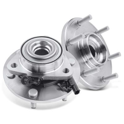 China 2x Front Wheel Bearing & Hub Assembly with ABS Sensor for Nissan Armada Titan 2012-2015 for sale