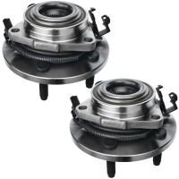 China 2x Front Wheel Bearing & Hub Assembly w/ ABS Sensor for Dodge Ram Dakota Mitsubishi Raider for sale