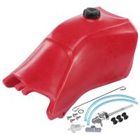 China Red Fuel Tank with Cap & Fuel Petcock for Honda FourTrax 300 1993-2000 for sale