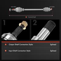 China Front Left or Right CV Axle Shaft Assembly for Yamaha Big Bear 350 Timberwolf 250 for sale