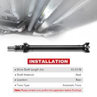 China Front Driveshaft Prop Shaft Assembly for Chevy Silverado 1500 2014-2017 GMC 4WD for sale