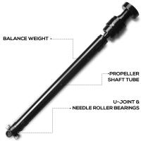 China Front Driveshaft Prop Shaft Assembly for Chevy Trailblazer 2006-2009 GMC Envoy for sale