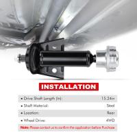 China Rear Driveshaft Prop Shaft Assembly for Mercedes-Benz W163 ML430 ML500 ML55 AMG for sale