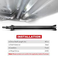 China Front Driveshaft Prop Shaft Assembly for Chevrolet Express 1500 GMC Savana AWD for sale