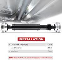 China Rear Driveshaft Prop Shaft Assembly for Jeep Wrangler 2012-2018 JK V6 3.6L for sale