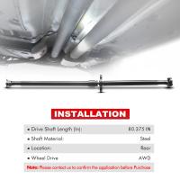 China Rear Driveshaft Prop Shaft Assembly for Hyundai Santa Fe Sport 13-15 Kia Sorento for sale