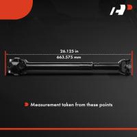 China Front Driveshaft Prop Shaft Assembly for Chevrolet Blazer GMC K15 K1500 Pickup for sale