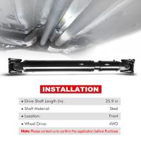 China Front Driveshaft Prop Shaft Assembly for Toyota 4Runner 2010-2018 FJ Cruiser 4WD for sale