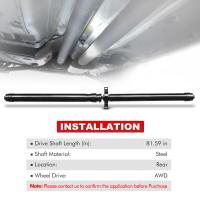 China Rear Driveshaft Prop Shaft Assembly for Chevrolet Equinox GMC Terrain 18-20 AWD for sale