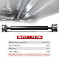 China Front Driveshaft Prop Shaft Assembly for Chevy Colorado GMC Canyon 2015-2019 4WD for sale