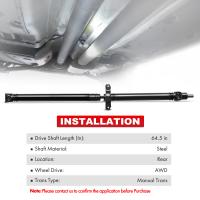 China Rear Driveshaft Prop Shaft Assembly for Subaru Forester 2014-2017 Crosstre AWD for sale