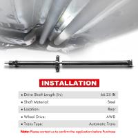 China Rear Driveshaft Prop Shaft Assembly for Subaru Legacy 2015-2019 2.5L AWD for sale