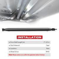 China Rear Driveshaft Prop Shaft Assembly for Toyota Sequoia 2001-2004 V8 4.7L RWD for sale