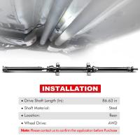 China Rear Driveshaft Prop Shaft Assembly for Lexus RX350 2010 2011 2012 2013-2015 AWD for sale