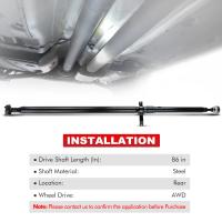 China Rear Driveshaft Prop Shaft Assembly for Dodge Journey 2009-2017 AWD for sale