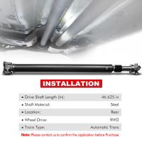 China Rear Driveshaft Prop Shaft Assembly for Ford F-150 2006-2008 5.4L Automatic RWD for sale