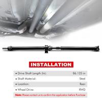 China Rear Driveshaft Prop Shaft Assembly for Ford F-150 2004 2005 2006 V8 4.6L RWD for sale
