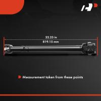 China Front Driveshaft Prop Shaft Assembly for Jeep Comanche Cherokee 1987-2001 4.0L for sale