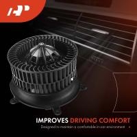 China A/C Heater Blower Motor with Fan Cage for BMW 745i 745Li 02-05 750Li 760Li E66 for sale