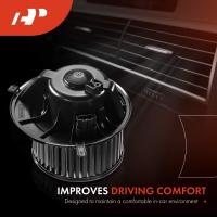 China HVAC Heater Blower Motor with Fan Cage for VW CC Golf Jetta Passat Tiguan for sale