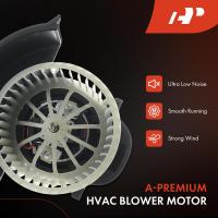China Front A/C Heater Blower Motor with Fan Cage for VW Touareg 04-10 Audi Q7 07-15 for sale