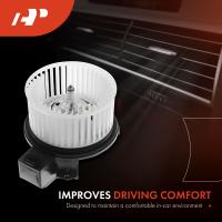 China Rear HVAC Heater Blower Motor with Fan Cage for Ford Explorer Flex Lincoln MKT for sale