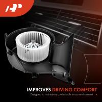 China HVAC Heater Blower Motor with Fan Cage for Saab 9-3 9-3x 2003-2011 for sale