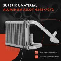 China Rear HVAC Heater Core for Toyota Sienna 98-03 V6 3.0L with Dual Sliding Doors for sale