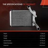 China HVAC Heater Core for Saturn SC SC1 SC2 1993-2002 SL1 SL2 SW1 SW2 L4 1.9L for sale