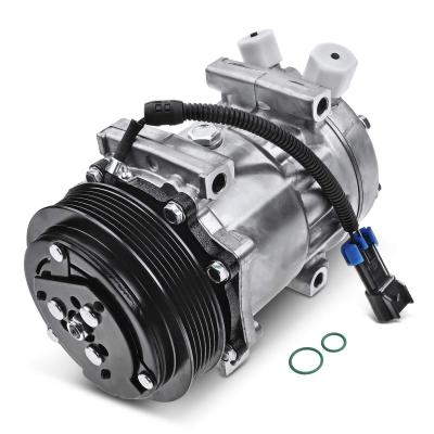 China AC Compressor with Clutch & Pulley for Mack Peterbilt Freightliner Caterpillar for sale