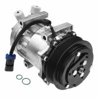 China AC Compressor with Clutch & Pulley for Mack Peterbilt Freightliner Caterpillar for sale