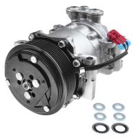 China AC Compressor with Clutch & Pulley for Chevrolet T6500 GMC T7500 04-09 L6 7.8L for sale