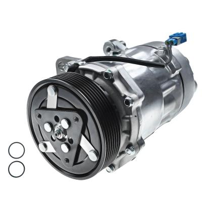 China AC Compressor with Clutch & Pulley for VW Golf Jetta Passat Seat Alhambra SD7V16 for sale