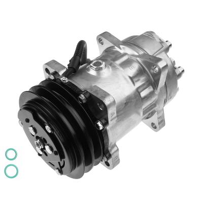 China AC Compressor with Clutch & Pulley for Volvo ACL VN VNL WAH Autocar White/GMC for sale