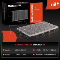 China 2x Activated Carbon Cabin Air Filters for Chevrolet Impala Buick Allure LaCrosse for sale