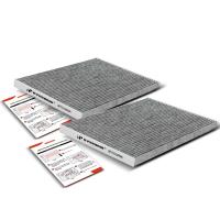 China 2x Activated Carbon Cabin Air Filters for Nissan Quest 11-17 Altima Maxima Murano for sale