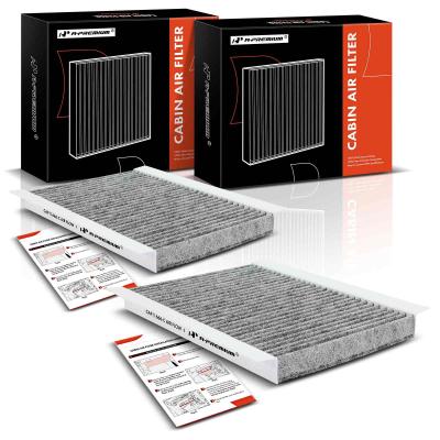 China 2x Activated Carbon Cabin Air Filters for Hyundai Elantra 2009-2012 L4 2.0L for sale