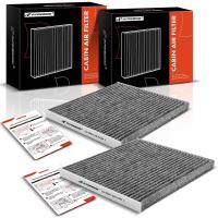 China 2x Activated Carbon Cabin Air Filters for Jeep Cherokee 14-18 Chrysler 200 15-17 for sale