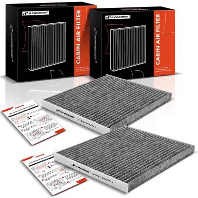 China 2x Activated Carbon Cabin Air Filters for Jeep Cherokee 14-18 Chrysler 200 15-17 for sale