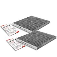 China 2x Activated Carbon Cabin Air Filters for Jeep Cherokee 14-18 Chrysler 200 15-17 for sale
