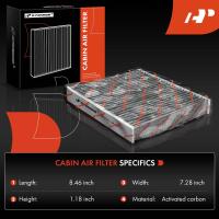 China 2x Activated Carbon Cabin Air Filters for Toyota RAV4 Camry Corolla Mazda CX-9 for sale