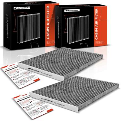 China 2x Activated Carbon Cabin Air Filters for Ford Fusion Edge Lincoln Continental MKX for sale