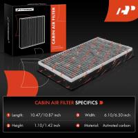 China 2x Activated Carbon Cabin Air Filters for Ford Escape 2002-2006 Mazda Tribute for sale