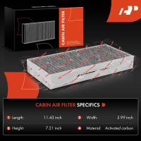 China 2x Activated Carbon Cabin Air Filter for BMW 228i xDrive Gran Coupe i3s X1 Mini for sale