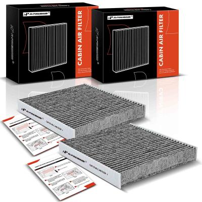 China 2x Activated Carbon Cabin Air Filters for Nissan Maxima Sentra Mitsubishi Lancer for sale