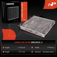 China Activated Carbon Cabin Air Filter for Honda CR-V 1997-2001 Insight 2000-2006 for sale