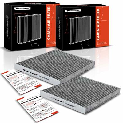 China 2x Activated Carbon Cabin Air Filters for Hyundai Ioniq 2017-2022 Kia Niro 1.6L for sale