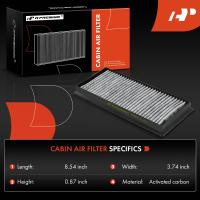 China 4x Activated Carbon Cabin Air Filters for BMW E90 M3 2008-2013 V8 4.0L for sale