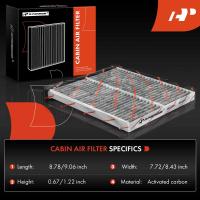 China Activated Carbon Cabin Air Filter for Mazda 3 2014-2018 6 2014-2021 CX-5 for sale