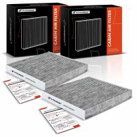 China 2x Activated Carbon Cabin Air Filters for Honda Accord 03-22 Civic CR-V Acura ILX for sale